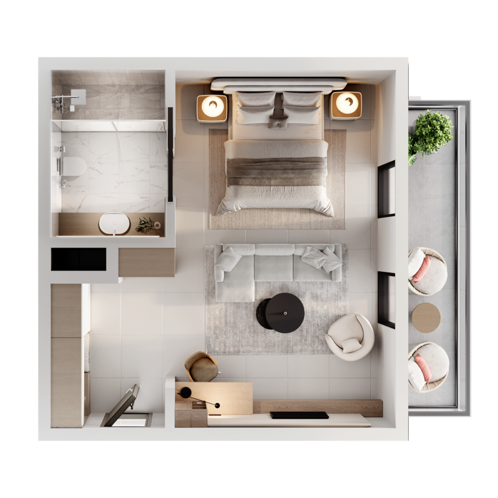 Own a Hotel Room at The Address. Exclusive Investment Opportunity